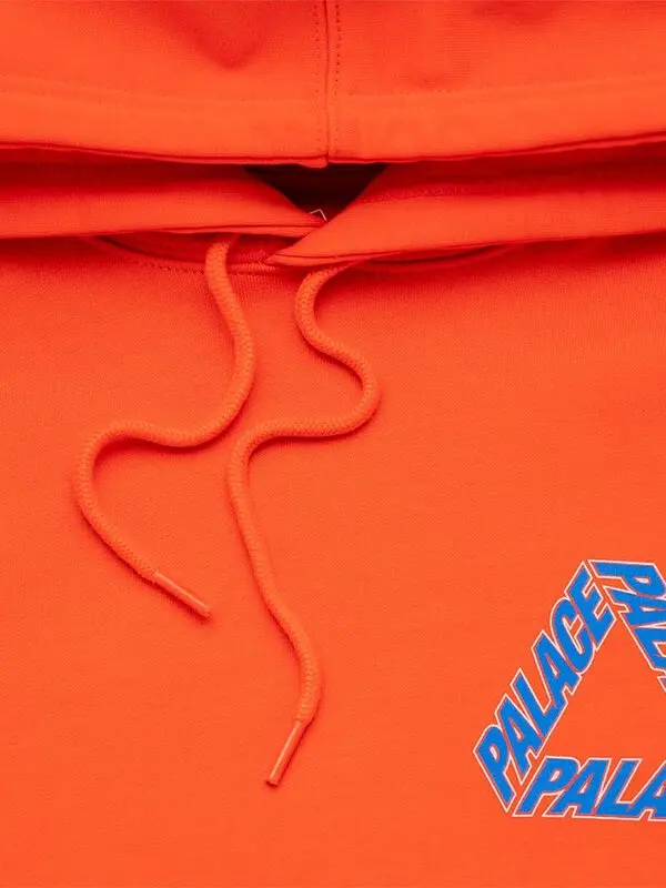 PALACE P3 Team Cotton Hoodie - Orange