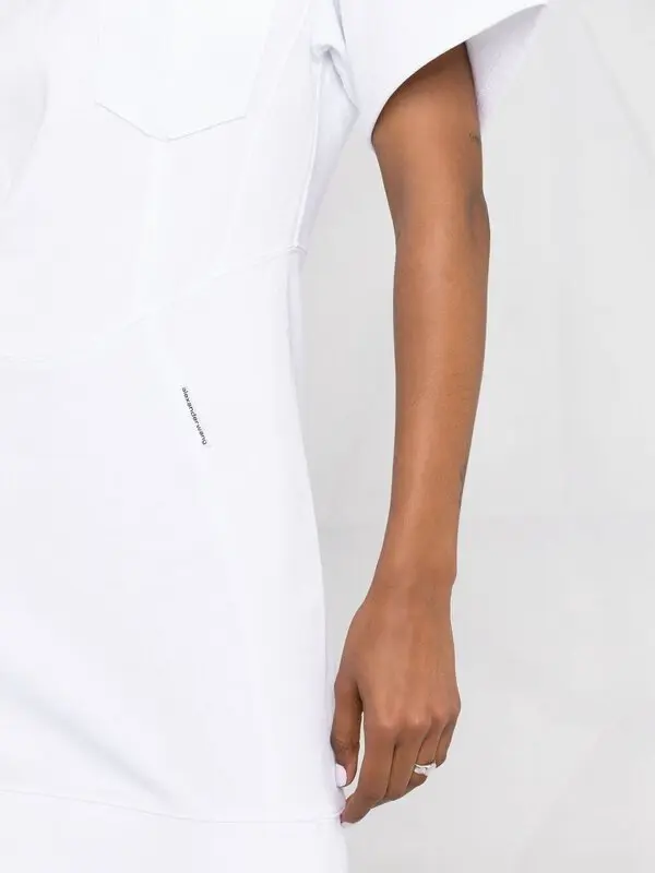 Alexander Wang Fit-and-flare Sweatshirt Dress