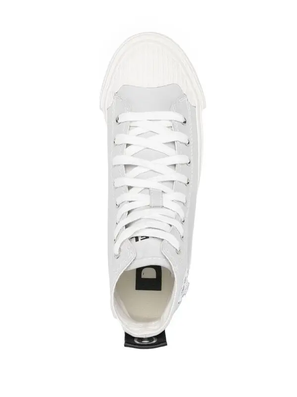 Diesel S-Astico Mc Wedge Trainers In Grey - 40% Off | Editorialist