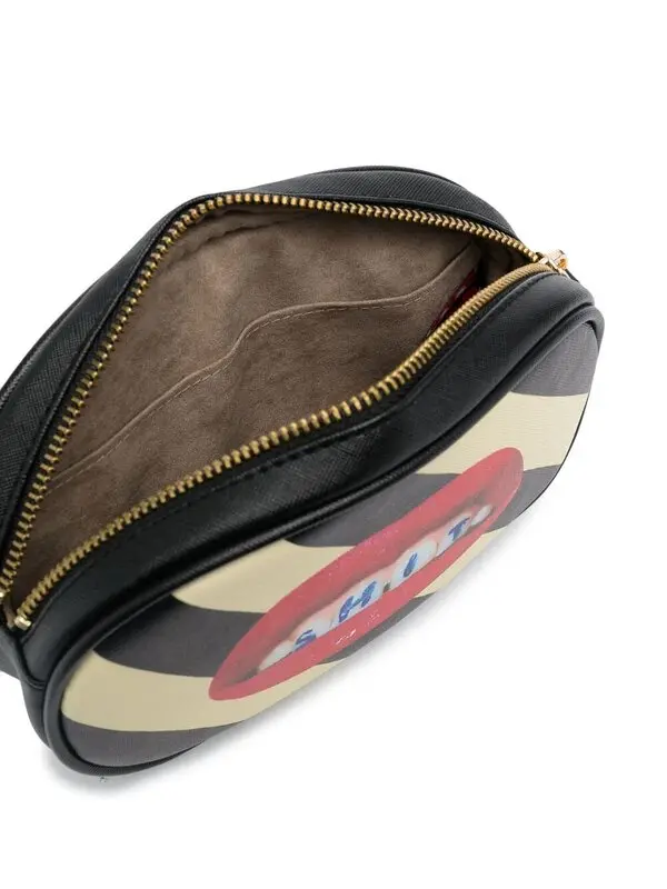 SELETTI Graphic Print Belt Bag