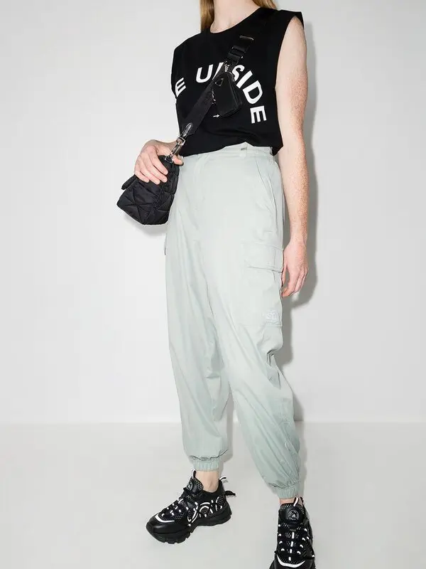 The Upside Logo-print Tank Top - Black
