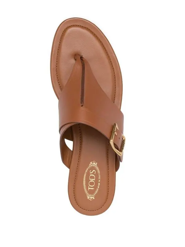 TOD'S Side-buckle Flat Sandals