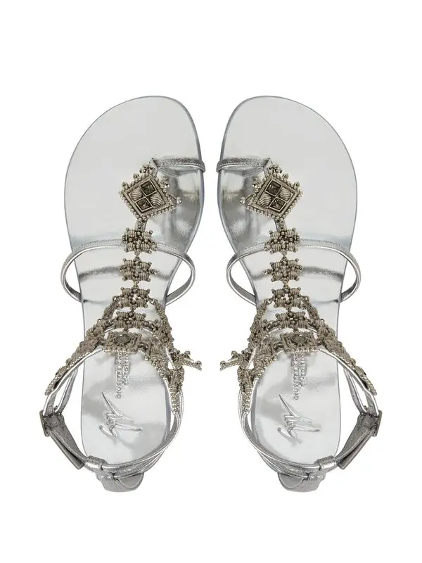 GIUSEPPE ZANOTTI Amira Charm-embellished Sandals