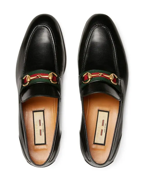Gucci Horsebit Leather Loafers