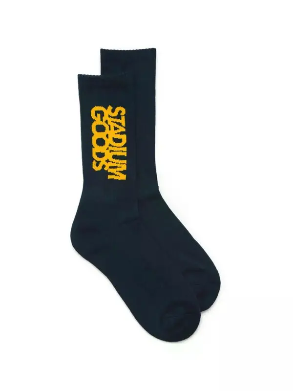 STADIUM GOODS Logo Crew Socks - Blue