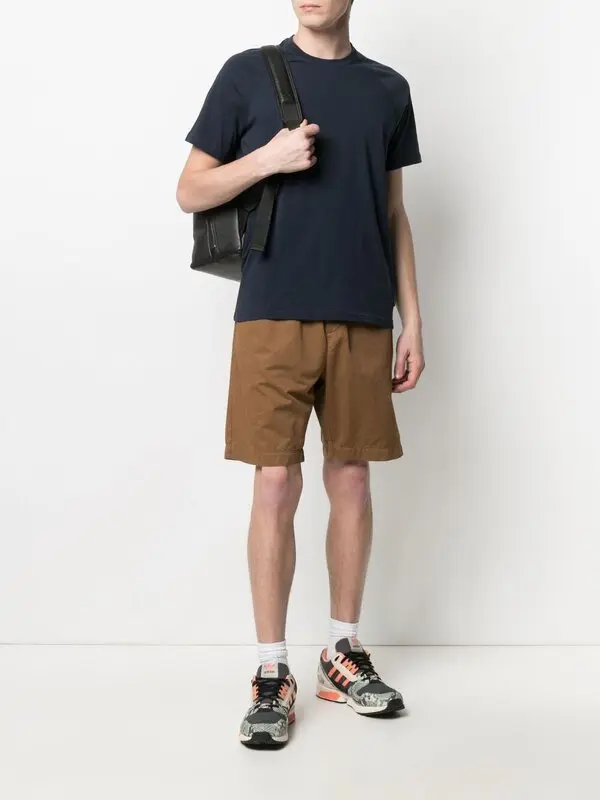 Aspesi Short-sleeved Cotton T-shirt - Blue