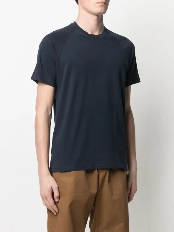 Aspesi Short-sleeved Cotton T-shirt - Blue