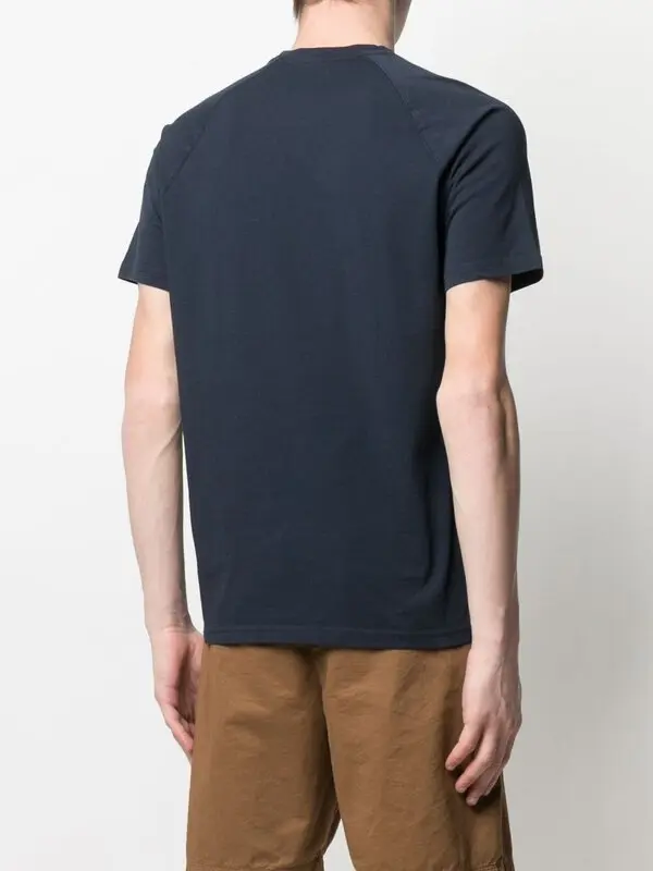 Aspesi Short-sleeved Cotton T-shirt - Blue