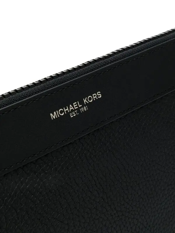 Michael Kors Textured Leather Clutch Bag
