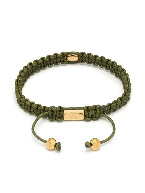 NORTHSKULL Atticus Skull Macramé Bracelet