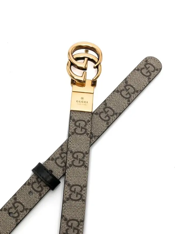 Gucci Gg Supreme Reversible Belt