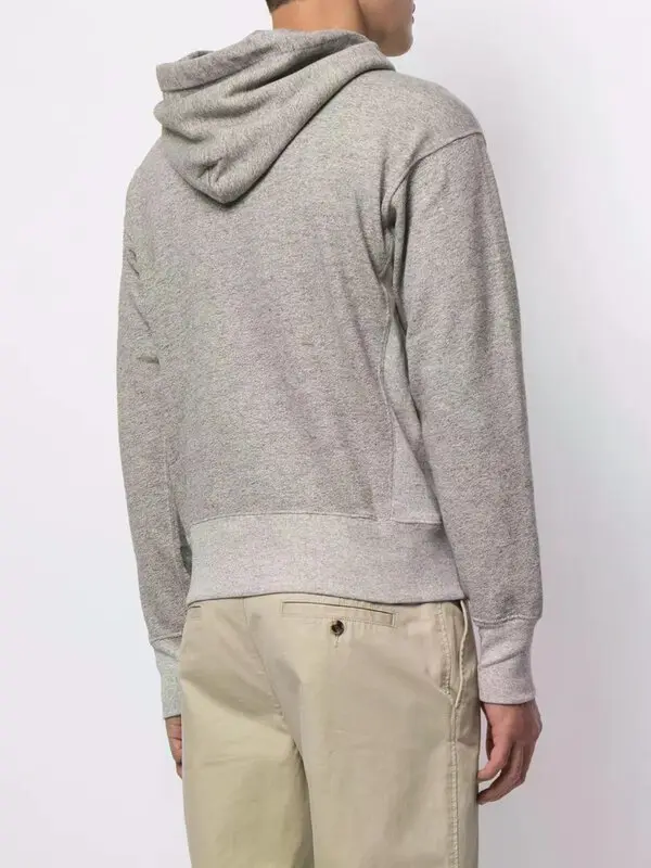Ralph Lauren Rib-edge Drawstring Hoodie