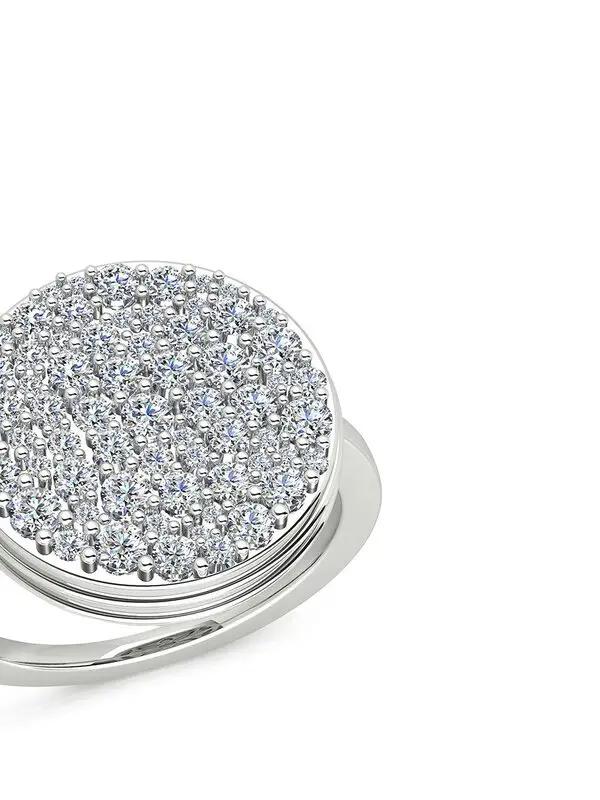 ALINKA 18kt White Gold Diamond Cocktail Ring