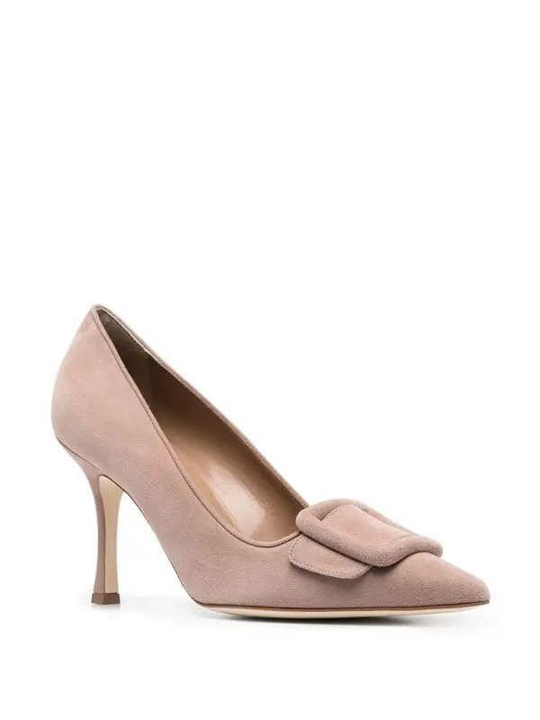Manolo Blahnik Maysale Pointed Pumps