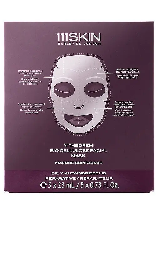 111SKIN Y Theorem Bio Cellulose Facial Mask 5 Pack - N,a