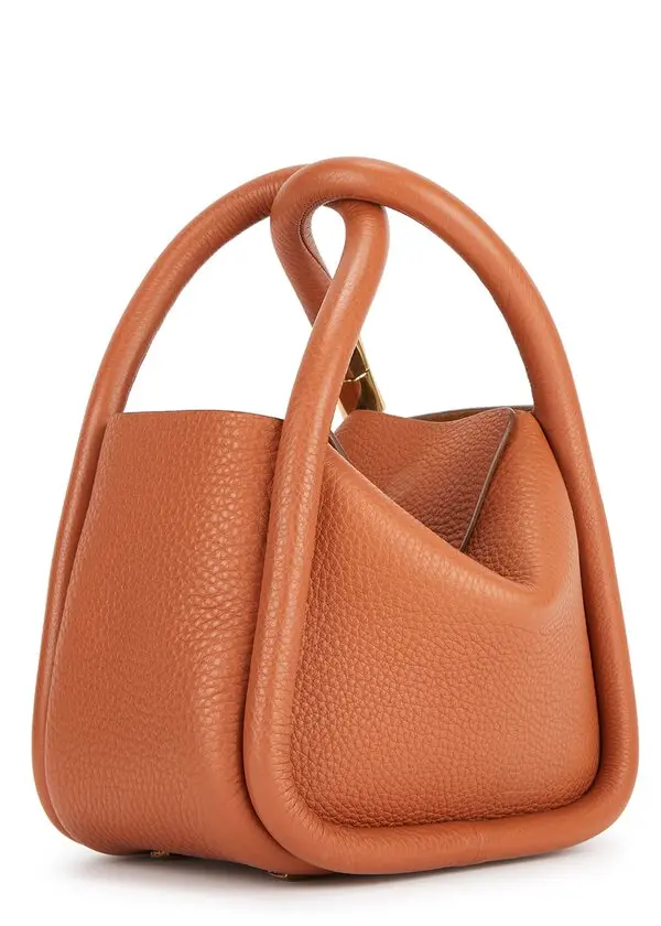 Boyy Wonton 20 Pebble Leather Top Handle Bag
