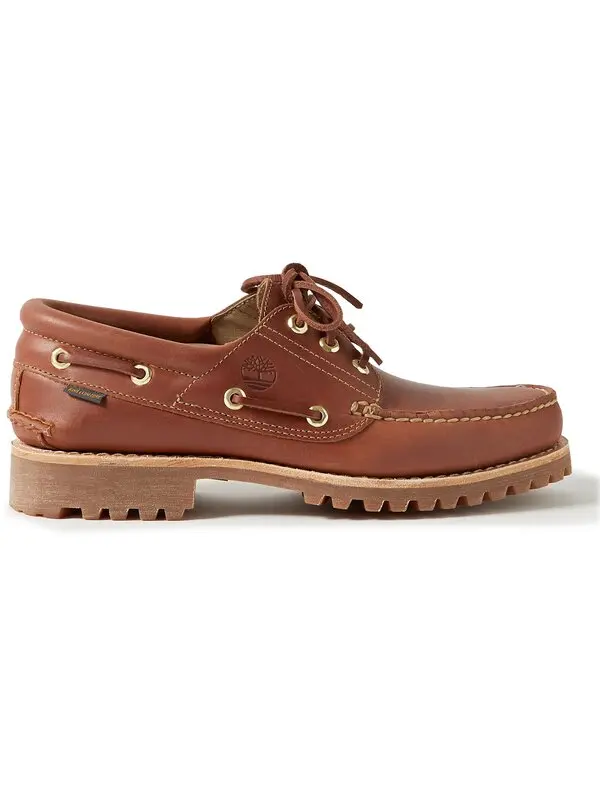 Timberland Aimé Leon Dore 3-eye Lug Leather Boat Shoes