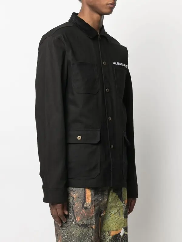 PLEASURES Spike Chore Shirt Jacket