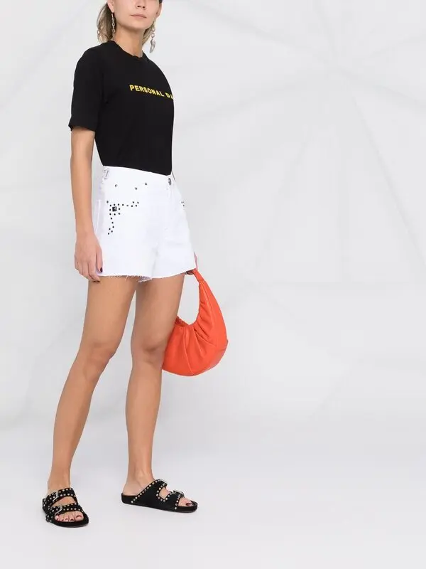 Jacob Cohen Leaf Stud-detail Shorts