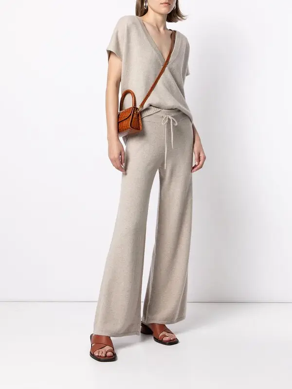 LISA YANG Drawstring Wide-leg Trousers