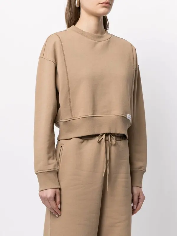 3.1 Phillip Lim Everyday Terry Cropped Sweatshirt