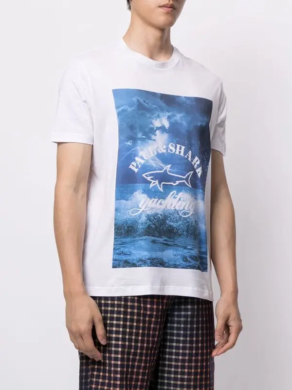 Paul & Shark Graphic-print Short-sleeved T-shirt