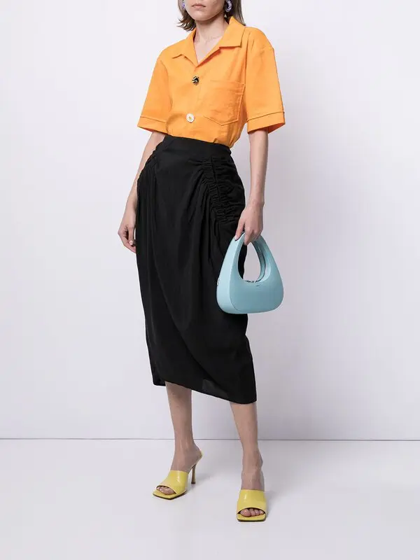 REJINA PYO Karla Ruched Skirt