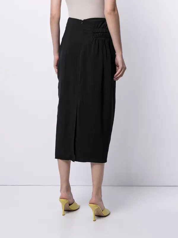 REJINA PYO Karla Ruched Skirt