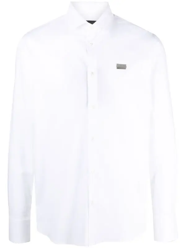 Philipp Plein Diamond-cut Iconic Shirt