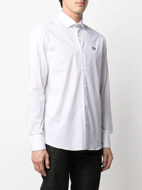 Philipp Plein Diamond-cut Iconic Shirt