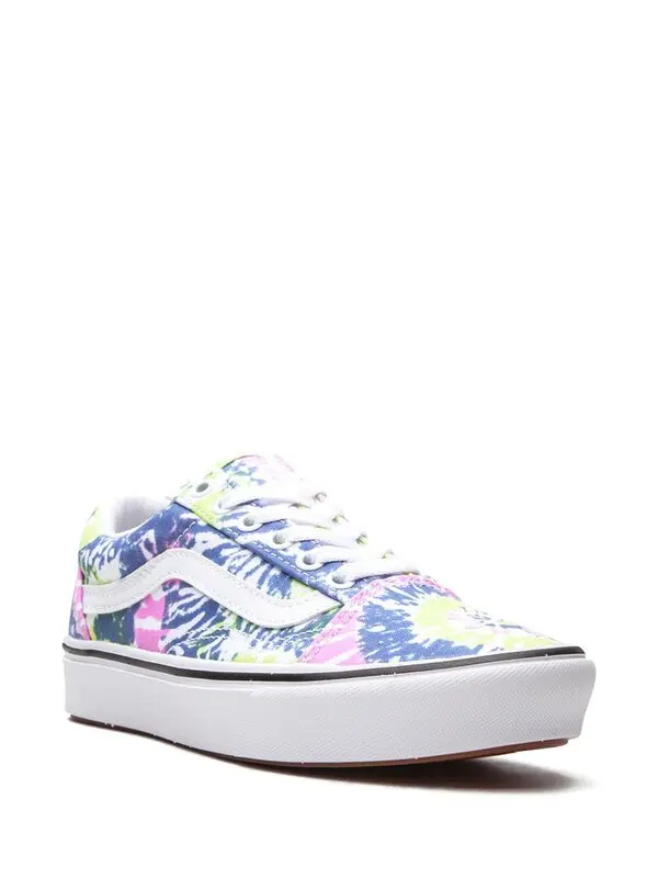 VANS Comfycush Old Skool Tie-dye Sneakers - Blue