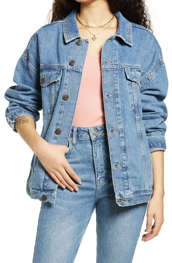 Bdg Urban Outfitters Oversize Denim Jacket Mid Vintage