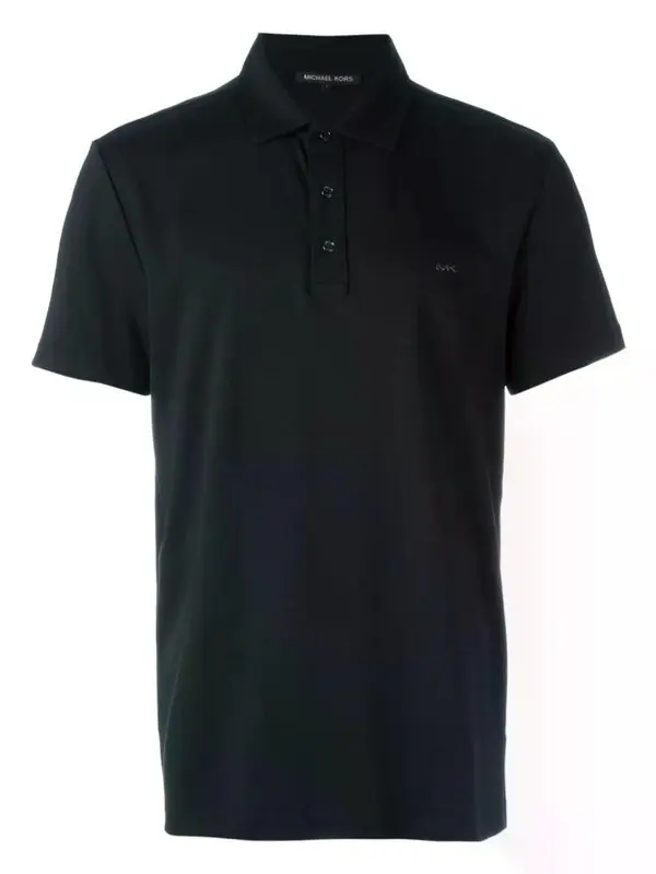 Michael Kors Cotton Polo Shirt - Black