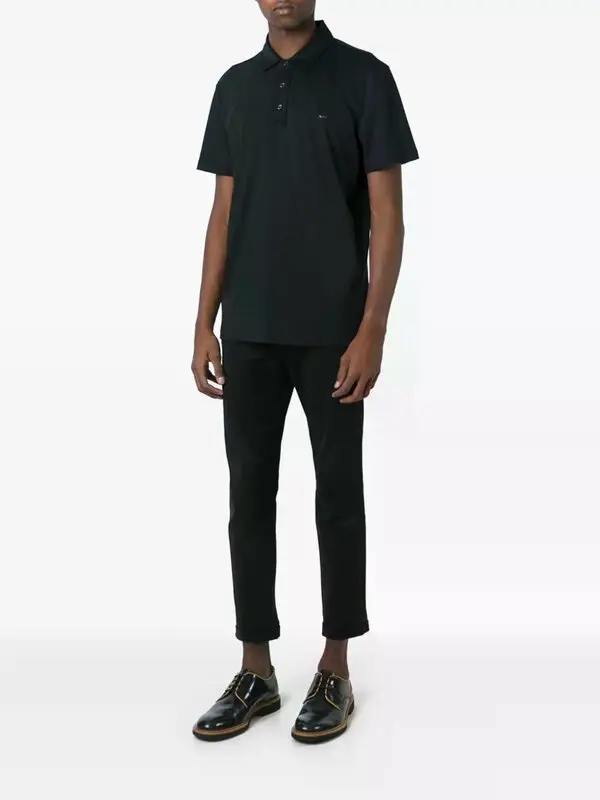 Michael Kors Cotton Polo Shirt - Black