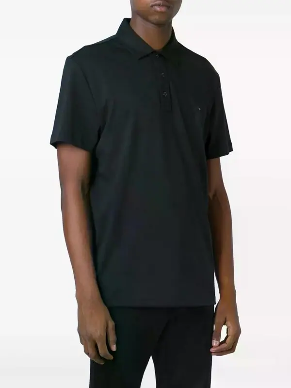 Michael Kors Cotton Polo Shirt - Black