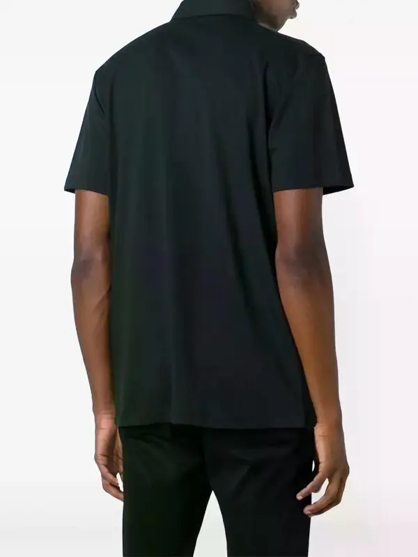 Michael Kors Cotton Polo Shirt - Black