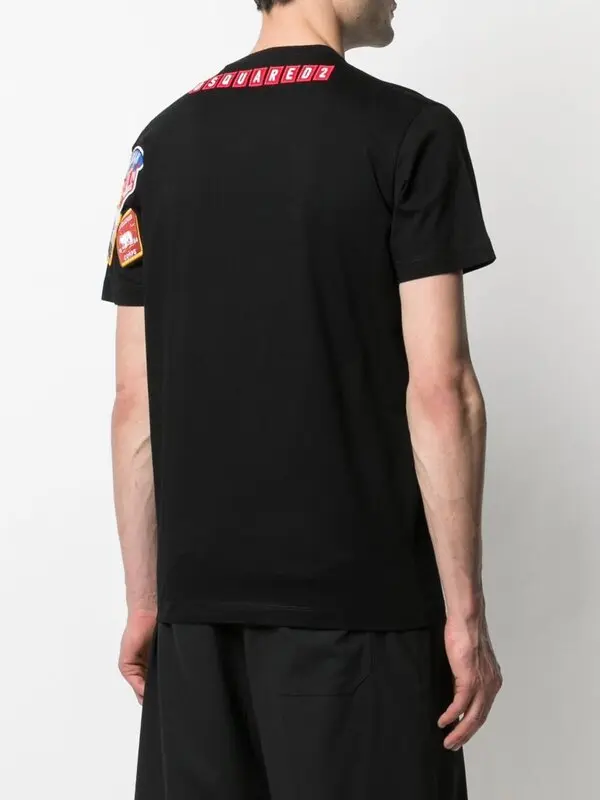 Dsquared2 Embroidered Logo Patch T-shirt
