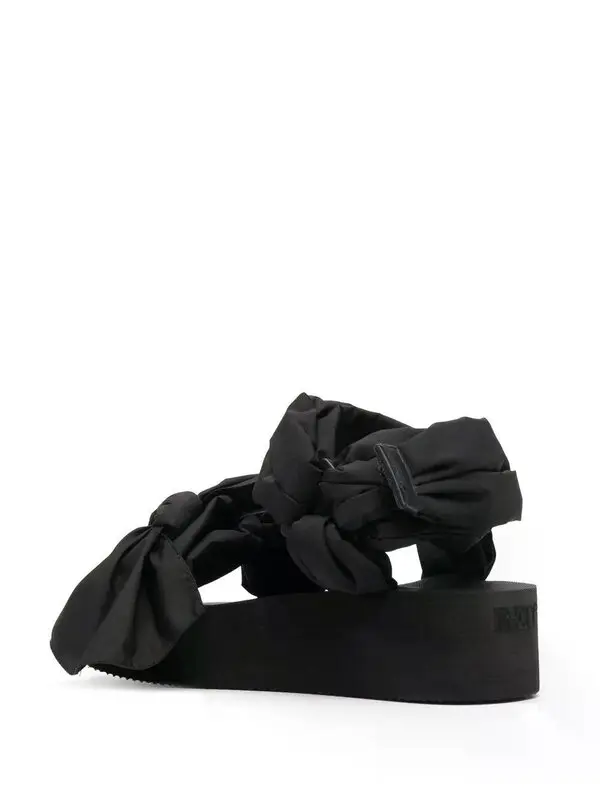 Red Valentino Bow-detail Flatform Sandals