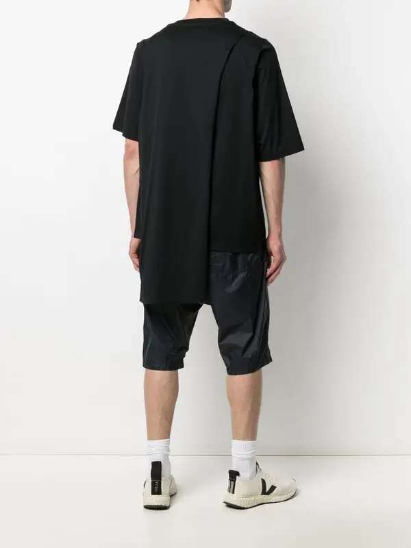 Rick Owens Asymmetric Short-sleeved T-shirt