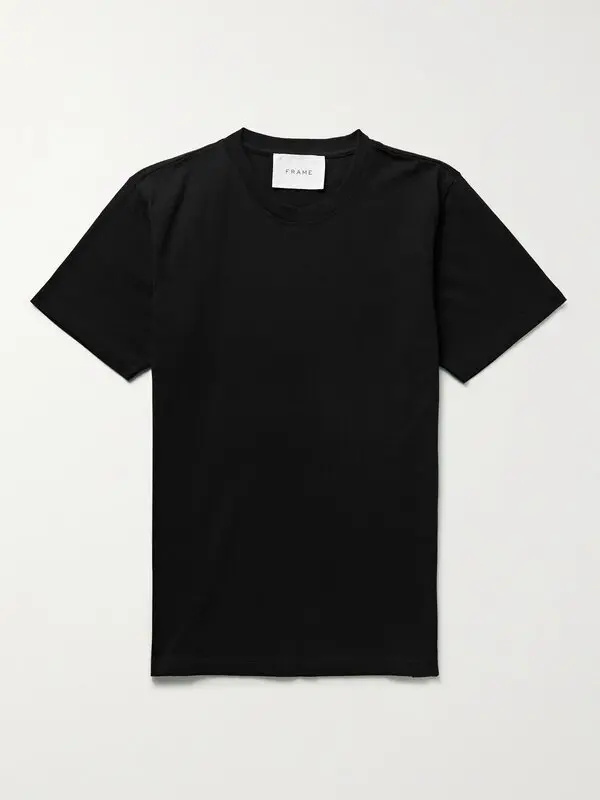 FRAME Cotton-jersey T-shirt