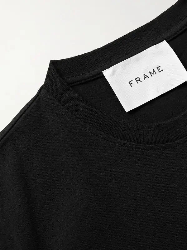 FRAME Cotton-jersey T-shirt