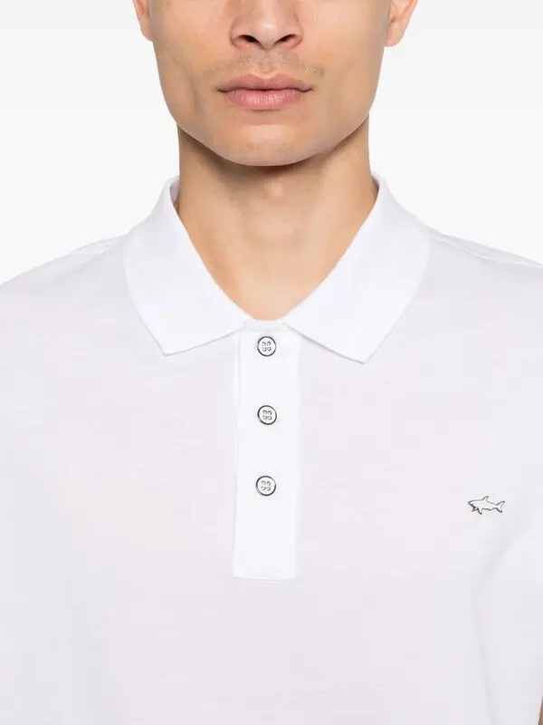 Paul & Shark Logo-plaque Polo Shirt