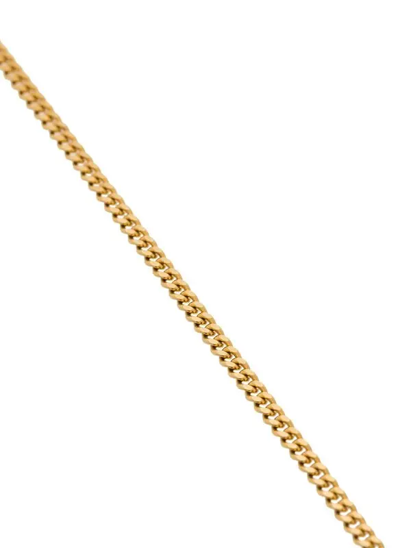 Tom Wood Plated Curb Chain Necklace