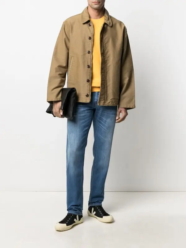 HANDPICKED Orvieto Slim-fit Jeans - Blue