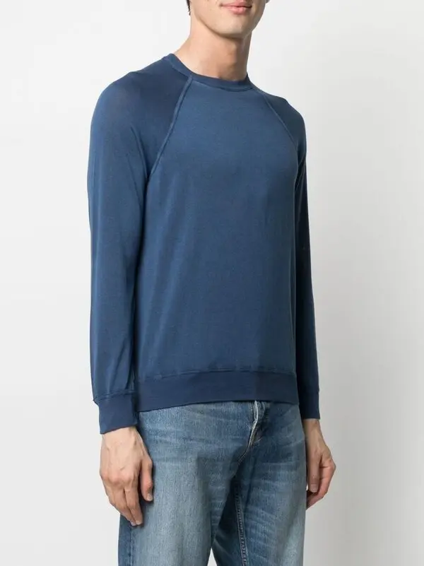 DRUMOHR Cotton Raglan Sleeve Jumper