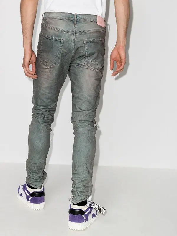 PURPLE BRAND Distressed-look Jeans