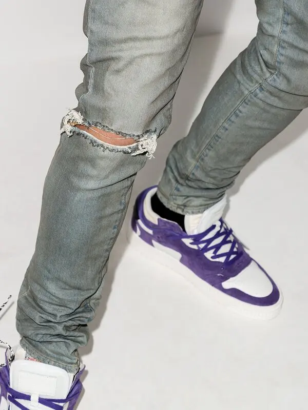 PURPLE BRAND Distressed-look Jeans