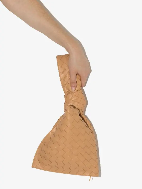 Bottega Veneta Twist Intrecciato Clutch Bag