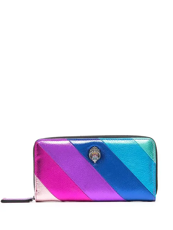 Kurt Geiger Diagonal-stripe Panelled Purse