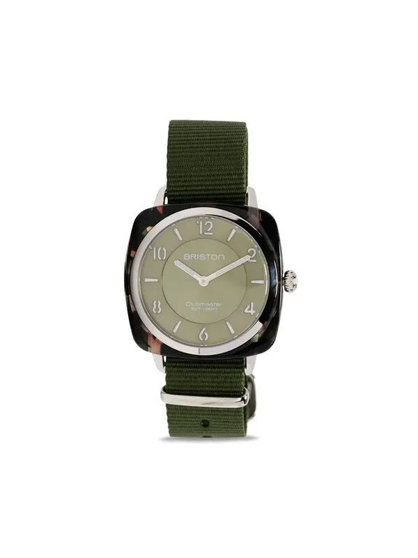 BRISTON Clubmaster Chic 36mm Watch - Green